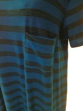 LuLaRoe | Dresses | Lularoe Carly High Low Dress Pockets Dark Blue ...